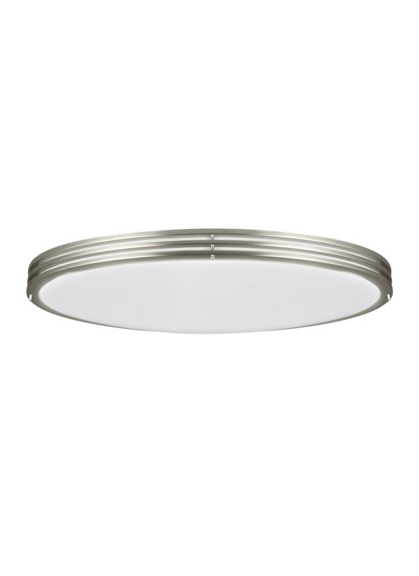 5935091S-962,Oval LED Ceiling Flush Mount,Brushed Nickel